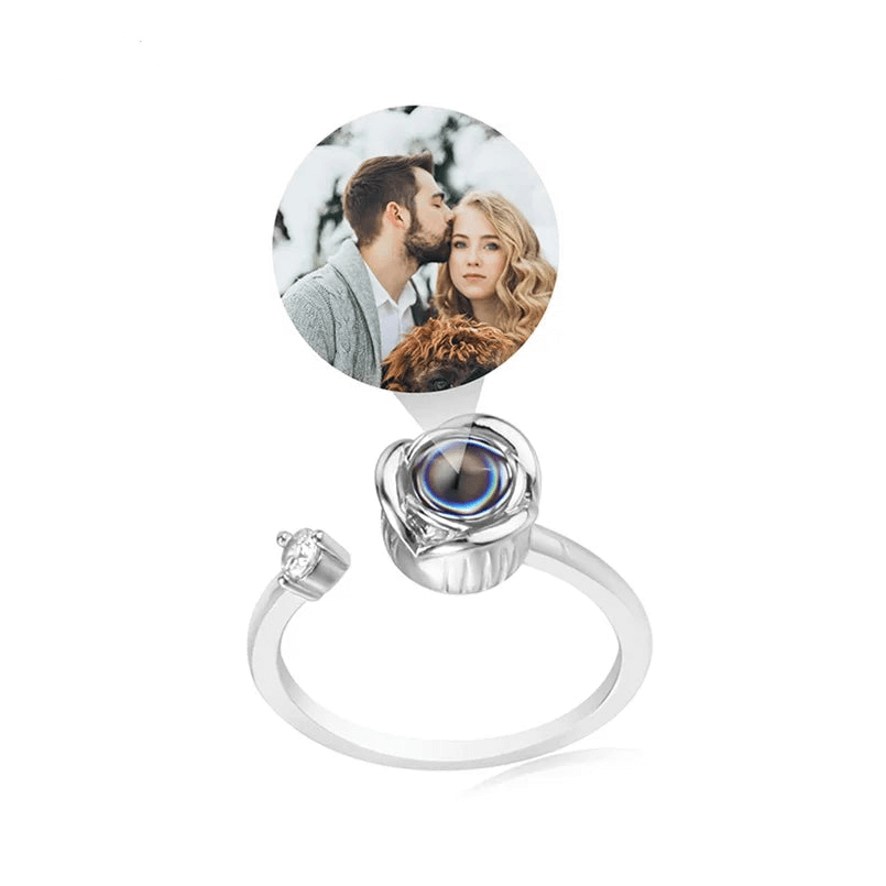 Personalisierter Ring mit Fotoprojektion | Einzigartig – meinfotoprojekt.ch